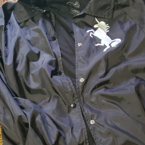 Cold Crush | Jackets & Coats | Holographic Unicorn Windbreaker | Poshmark